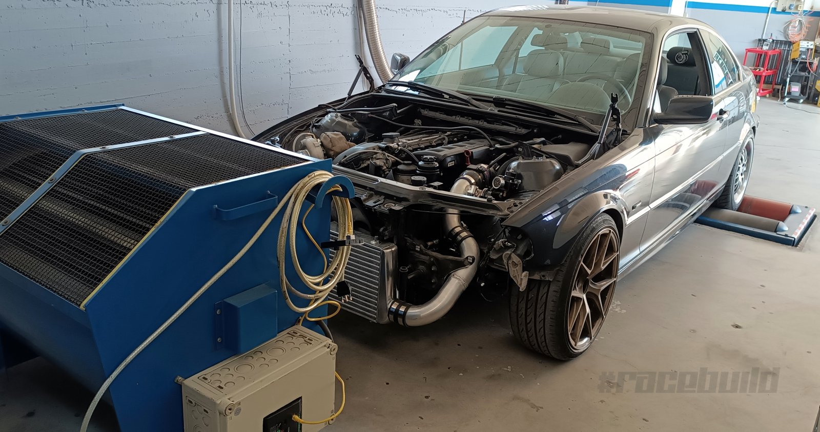 BMW 323Ci E46 M54 swap TURBO tuning - #RACEBUILD